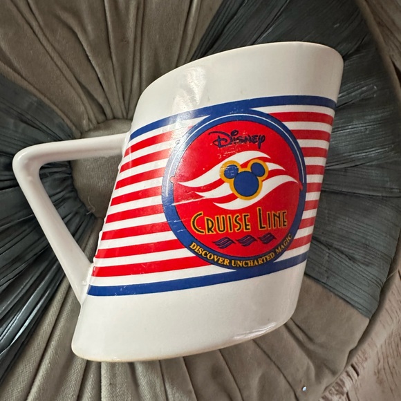 Disney | Dining | Disney Inaugural Voyage Cruise Line 998 Mug Slanted ...